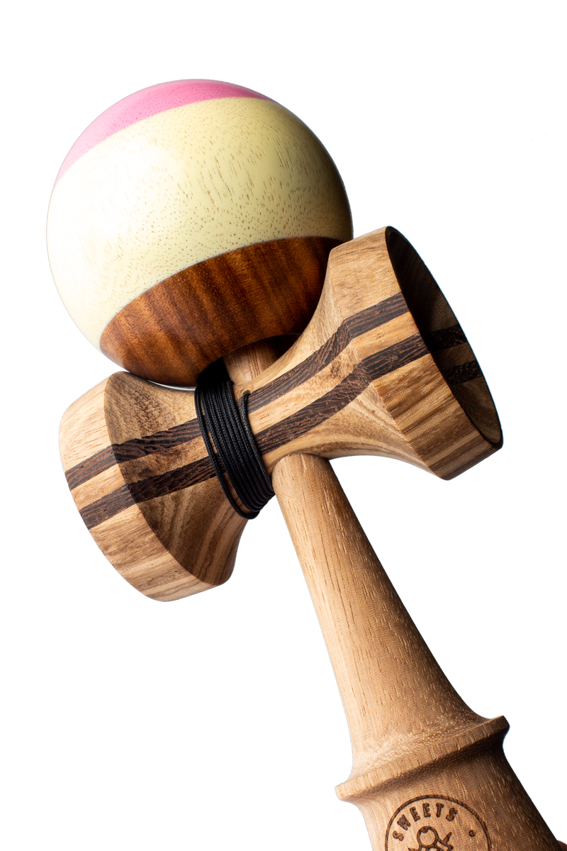 Sweets Lab Custom - Neapolitan - CUSHION CLEAR - AMPED Kendama – Sweets ...